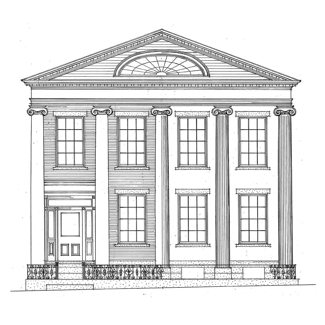 Neoclassical Architecture Sketch